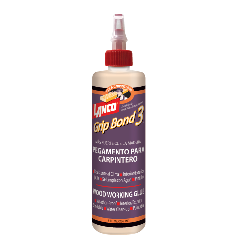 Pega amarilla para madera