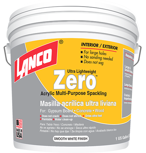 Zero Ultra Light Weight Spackling