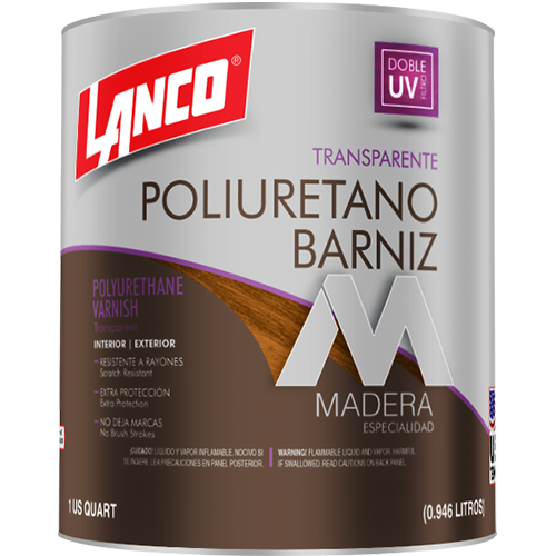 Polyurethane Varnish Clear Flat - Lanco - Panamá