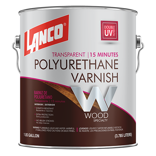 Polyurethane Varnish 15 min. Satin - Lanco - Puerto Rico