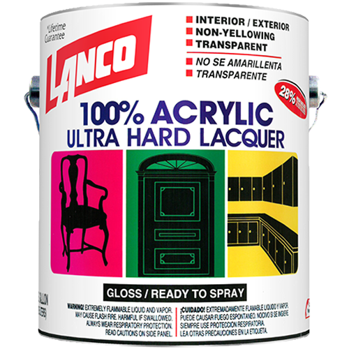 100% Acrylic Ultra Hard Lacquer - Lanco - Puerto Rico