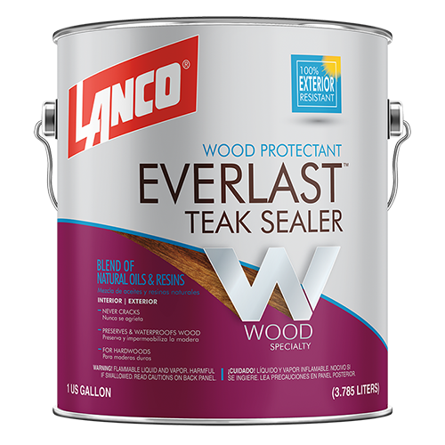 Everlast Teak Sealer - Lanco - Puerto Rico